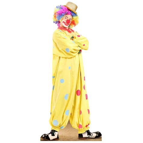 Circus Clown Lifesize Cardboard Cutout Standee Standup Poster Free