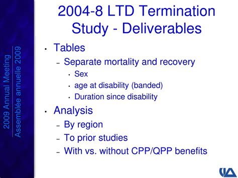 Canadian Institute Of Actuaries L Institut Canadien Des Actuaires Ppt