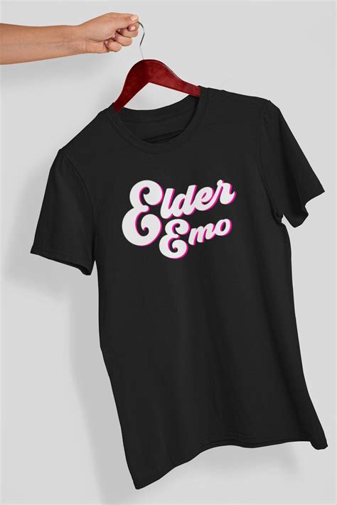 Elder Emo Shirtemo Temo Teesemo T Shirtscene Shirtit Was Never