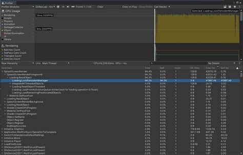 38sec Startup Time SplashScreen Loading LockPersistentManager On Standalone Android After