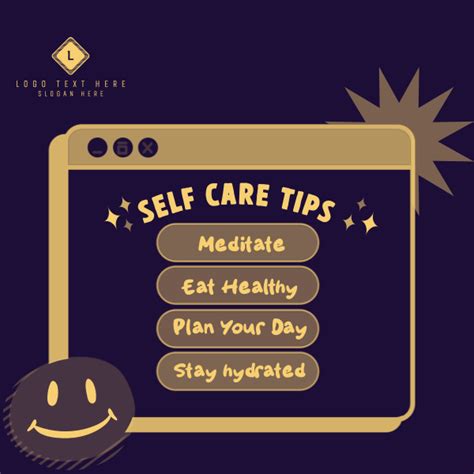 Self Care Tips Linkedin Post Brandcrowd Linkedin Post Maker