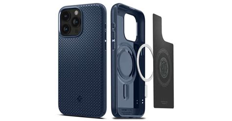 Spigen Mag Armor Magsafe Iphone 15 Pro Navy Blue Pepitahu