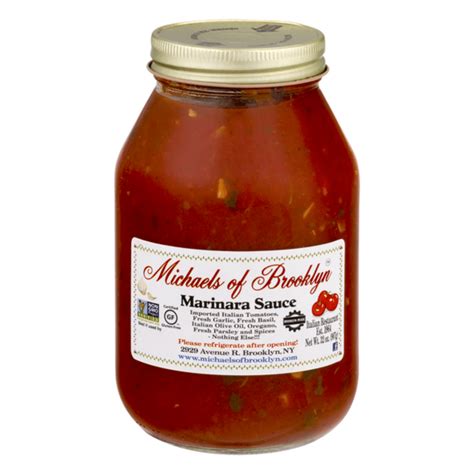 Michaels Of Brooklyn Marinara Sauce 32 Oz Instacart
