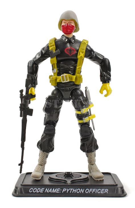 Cobra Officer Python Patrol G I Joe Database