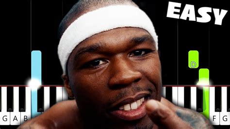 50 Cent In Da Club Easy Piano Tutorial Youtube