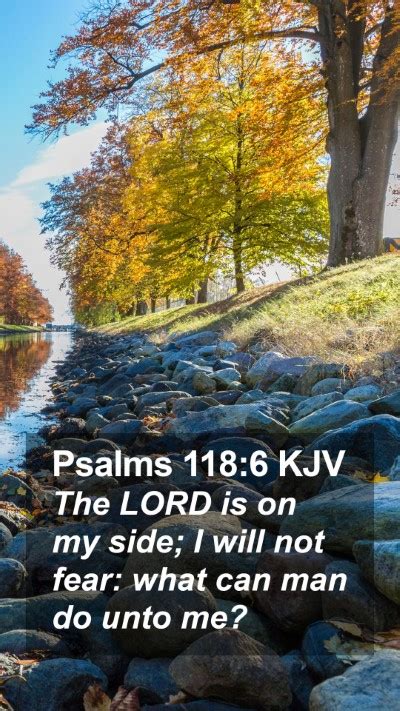 Psalms 1186 Kjv Mobile Phone Wallpaper The Lord Is On My Side I