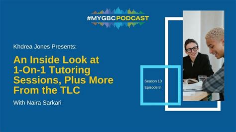 S10E8: An Inside Look at 1-On-1 Tutoring Sessions, Plus More From the TLC | George Brown College ...