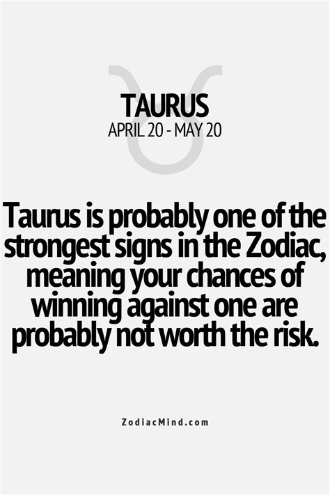 Taurus Taurus Quotes Zodiac Signs Taurus Horoscope Taurus Zodiac