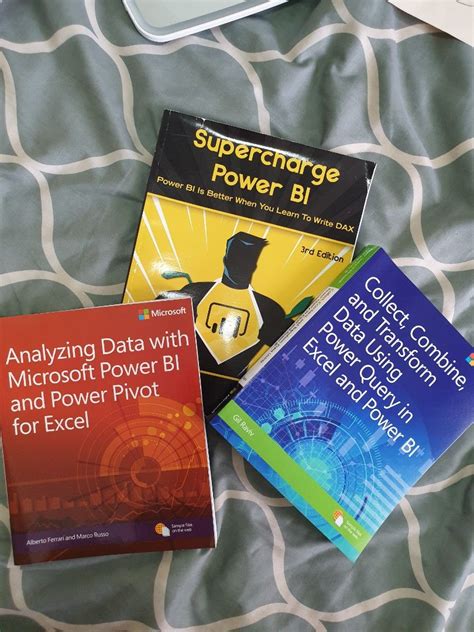 Power BI Power Query And Excel Book Bundle Hobbies Toys Books Magazines Fiction Non