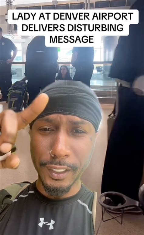 The Denver Airport Lady Is Going Viral For Attack Prediction