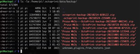 Backup Download Fails · Issue 4659 · Octoprintoctoprint · Github