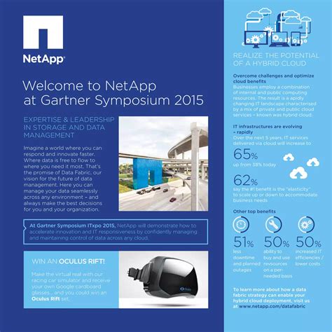 Netapp At Gartner Symposium Show Guide Pdf