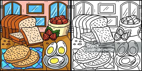 라마단 축제 색칠하기놀이 컬러 그림 Eid Ul Fitr에 대한 스톡 벡터 아트 및 기타 이미지 Eid Ul Fitr