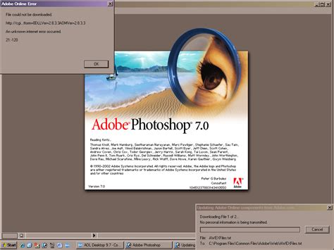 Updating Problem For Photoshop 7 0 Adobe Community 4666510