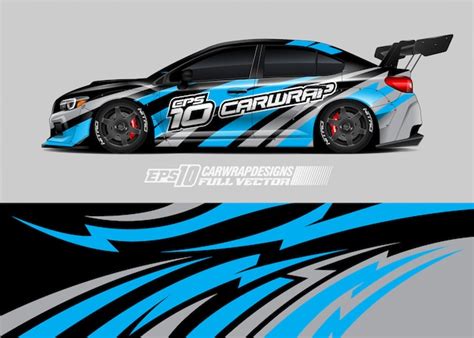 Premium Vector Car Livery Designs
