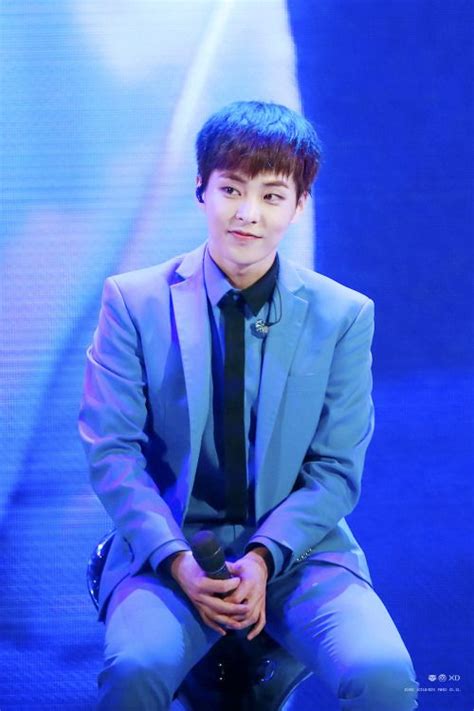 Blue Xiumin Aesthetic