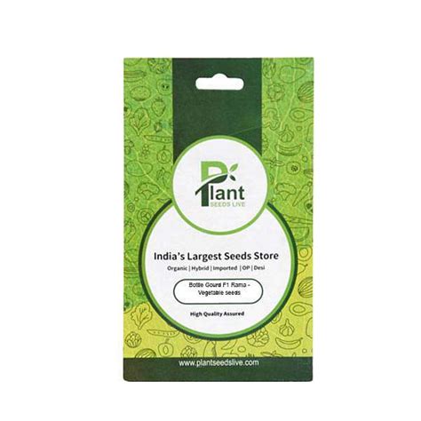 Buy Bottle Gourd F1 Rama Vegetable Seeds Online From Nurserylive At