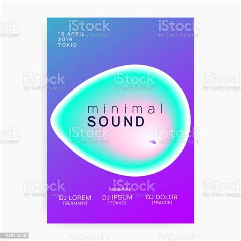 네온 이벤트 세트 레이아웃에 대한 기하학적 패턴 댄스와 나이트리프 Dj에 대한 스톡 벡터 아트 및 기타 이미지 Dj 깨끗한 마케팅 Istock