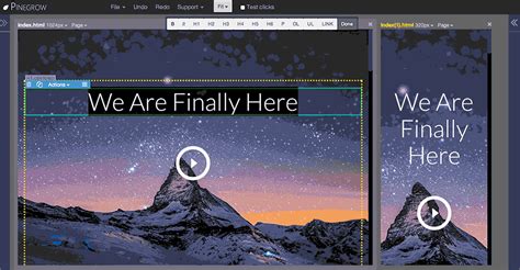 pinegrow web editor website builder for professionals