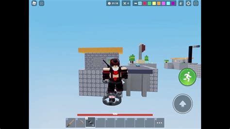 Bridging With Traps Roblox Bedwars Youtube