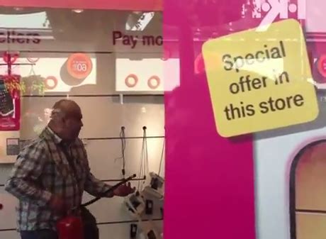 T Mobile U K Customer Vandalizes Store In Anger Ina Fried Mobile AllThingsD