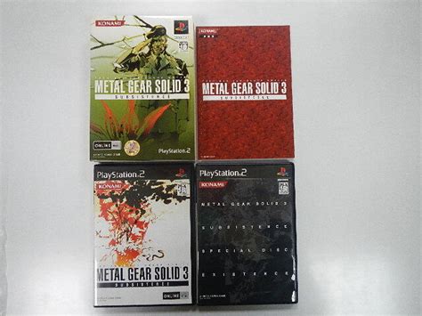 Ps2 日版 Game 潛龍諜影 3：求生戰 初回限定版43098637 露天市集 全台最大的網路購物市集