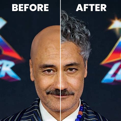Taika Waititis Hair Transformation Imagine A New Look With Hairback
