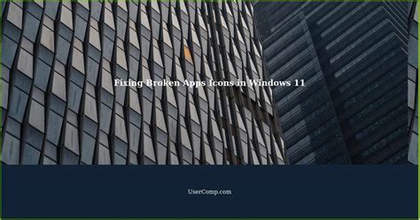 Windows 11 Apps Icons Broken How To Fix Taskbar Icons Issue