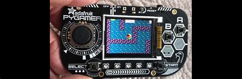 Making A Tilt Maze Game With Makecode And An Adafruit Pygamer Pygamer