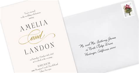 Example Addressing Wedding Envelopes Addressing Formal Invitations Example Addressing Wedding Envelopes Addressing Formal Invitations