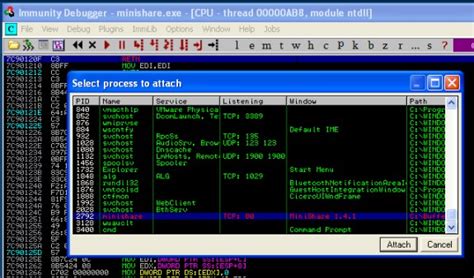 SEH Based Buffer Overflow Minishare 1 4 1 Certcube Labs Cyber