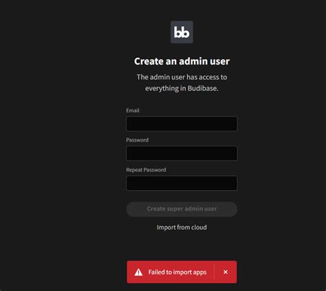app import error from cloud to self hosted · issue 8622 · budibase