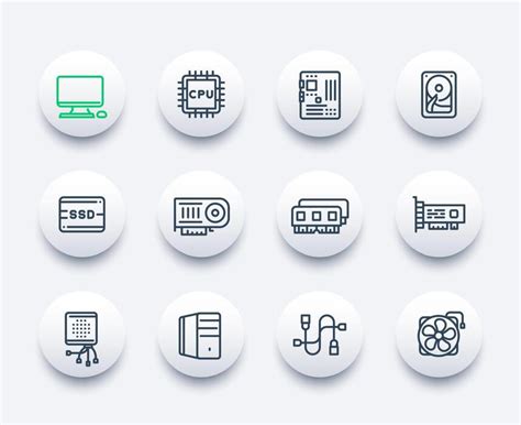 Computer Cpu Vector Art Icons And Graphics For Free Download