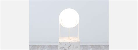 Mid Century Modern Geometric Lucite And Globe Table Lamp Danish Modern L A