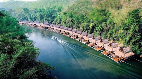 นอนริมน้ำ ที่พักริมน้ำอันดับต้นๆ ของกาญจนบุรี Agoda See The World