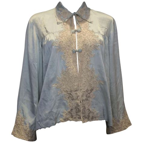 Vintage 1940 S Embroidered Bed Jacket At 1stdibs Vintage Bed Jacket