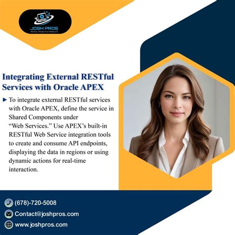 Joshpros Oracleapex Restfulapi Webservices Apiintegration Josh Pros