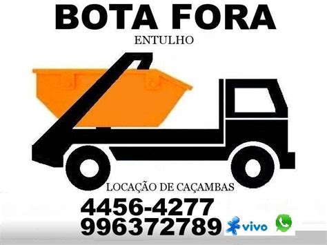 Bota Fora Entulho Salto Sp