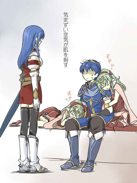 Tiki Marth And Caeda Fire Emblem And 3 More Drawn By Ijirosuika