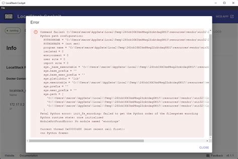 Use Of Docker Compose And Cockpit Ends In Errors Issue 2