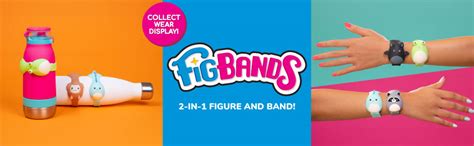 Squishmallows Figbands Multipack 8 Figbands Series 1 2 In 1 Figure And Band
