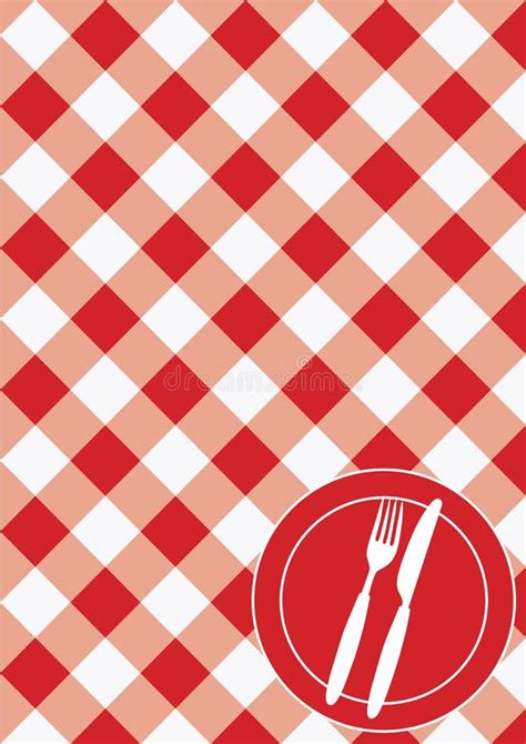 Menu Card Background Stock Vector Illustration Of Retro 14337594
