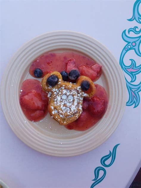 Mickey Mouse Waffles Disney California Adventure Food Disney California