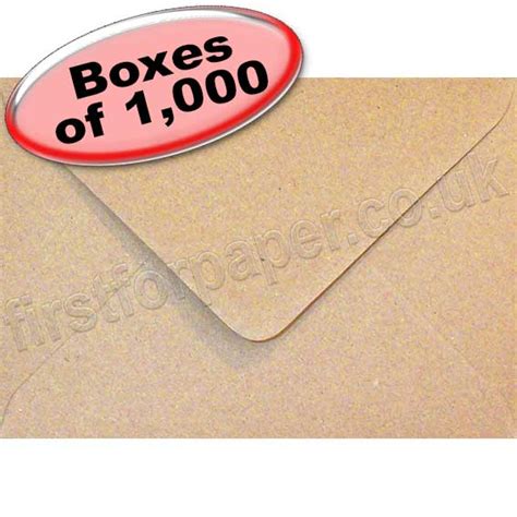 Abbey Fleck Kraft Recycled Envelope C6 114 X 162mm 1 000