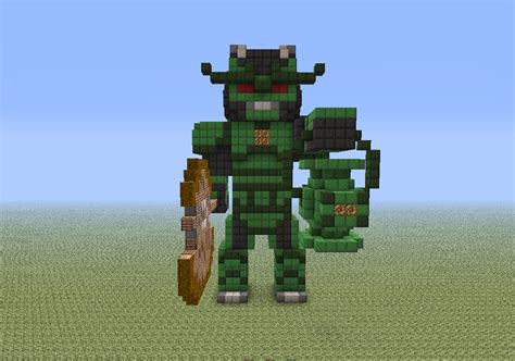 Statue Of My Minecraft Character Minecraft Map