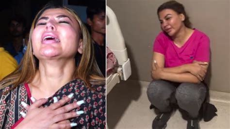 Video Of Rakhi Sawant Crying Inconsolably After Mothers Death Surfaces