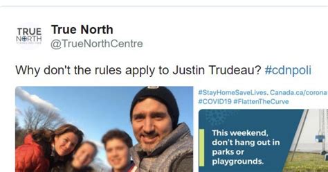 집에 머물라던 트뤼도 가족여행 사진 게시비판 봇물