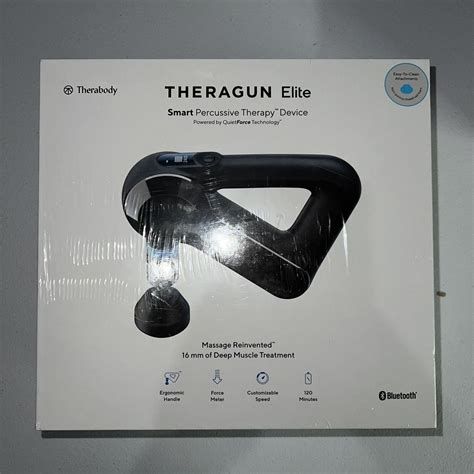 Theragun Elite Percussive Therapy Massage Device Black Not Factory ...