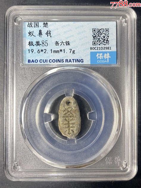 战国蚁鼻钱少见品种各六铢货币古币运河集藏【7788收藏收藏热线】