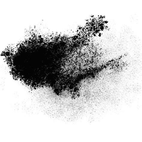 Particle Dust Hd Transparent Black Dust Particles Flying And Splashing